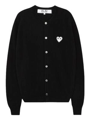 Play Comme Des Garcon Long Sleeve Cardigan - No