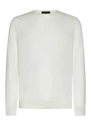 ROBERTO COLLINA Roberto Collina Long-Sleeved Crew Neck Sweater
