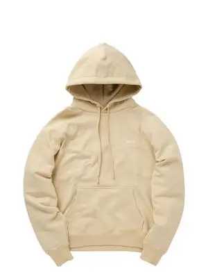 Ami Logo-printed Drawstring Hoodie - Nude