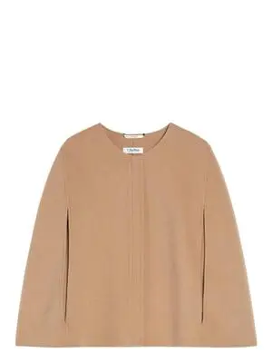 MAX MARA Max Mara S Helene Crewneck Cape Jacket