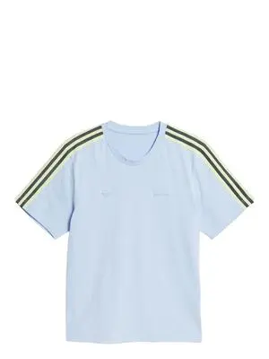 ADIDAS X WALES B ONNER Adidas Originals X Wales Bonner Set-in T-shirt - Blue