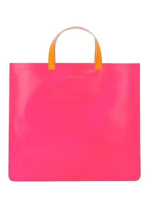 Comme Des Garçons Logo Tote Bag - Pink