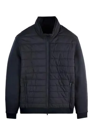 FAY Fay Padded Bomber Jacket With Zipper Closure