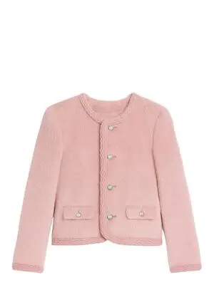 CELINE Celine Chelsea Jacket In Alpaca Wool