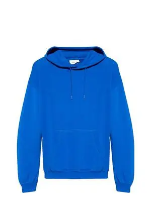American Vintage Hooded Sweatshirt With Kangaroo Pocket - Blue