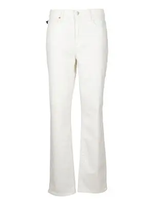 Paige Belt-strap Jeans - White