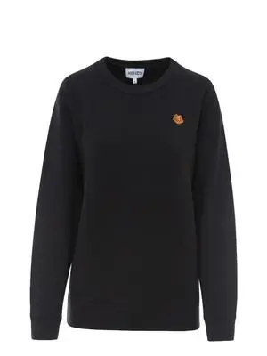 Kenzo Tiger Crest Sweatshirt - Black
