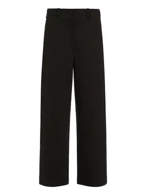 Max Mara Straight Leg Trousers - Black