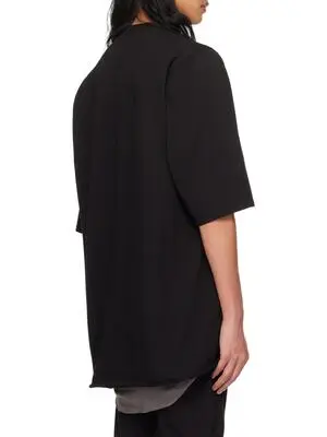 Rick Owens Jumbo Ss Crewneck T-shirt - Black