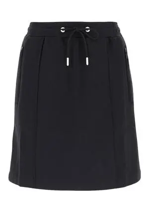 Kenzo Logo Stripe Skirt - Black