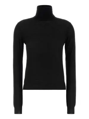 Prada Long-sleeved High-neck Jumper - Black