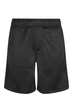 LANVIN Logo Shorts - Black