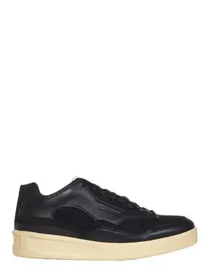 JIL SANDER Panelled Low-top Sneakers - Black