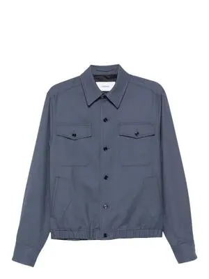 LARDINI Button-fastening Flap-pocket Jacket - Gray