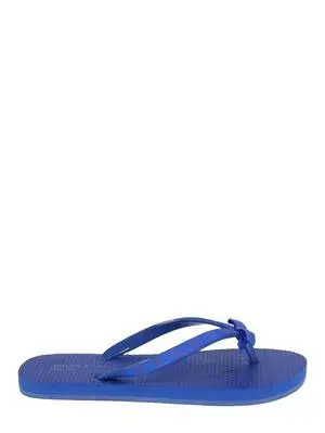 Emporio Armani Logo Detail Flip-flops - Blue
