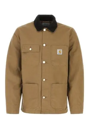 Carhartt Work In Progress Carhartt WIP Michigan Canvas Work Jacket Brown
