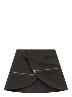 COURREGES Courrèges Modular Mini Skirt - Black