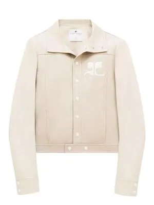 COURREGES Courrèges Reedition Ac Logo Patch Jacket - White