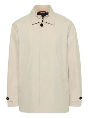 FAY Long-sleeved Lapel Casual Jacket - Nude