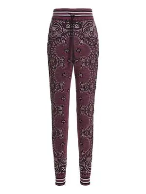 Amiri Logo Sweatpants - Red