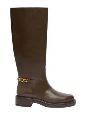 STUART WEITZMAN Celia Knee-high Boots - Walnut