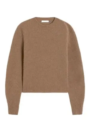 Max Mara Stretch Cashmere Yarn Sweater - Brown