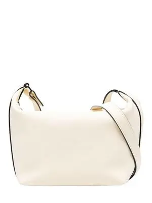 VALEXTRA Zipper Shoulder Bag - White