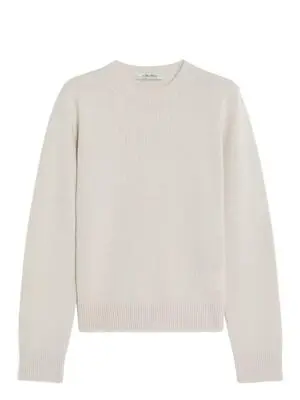 MAX MARA Max Mara Crewneck Jumper With Ribbed Details