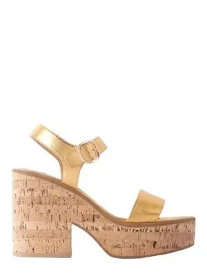 Gabriela Hearst Sardis High-heeled Sandals - Gold