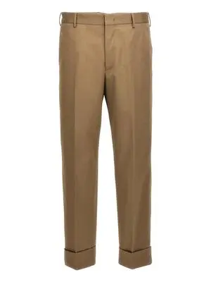 PT TORINO Tailored Trousers - Brown