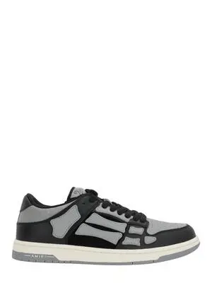 Amiri Skel Lace-up Sneakers - Black