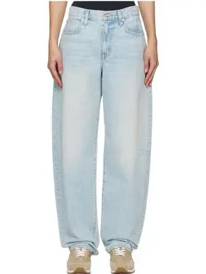 SLVRLAKE Mid-rise Ella Denim Trousers - Multicolor
