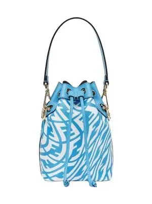 Fendi Mini Mon Tresor Bucket Bag - Blue