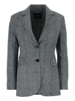 Ermanno Scervino Single-breasted Blazer - Black