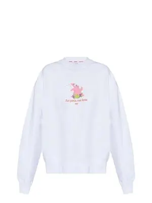 GCDS GCDS Graphic Print Cotton Sweatshirt