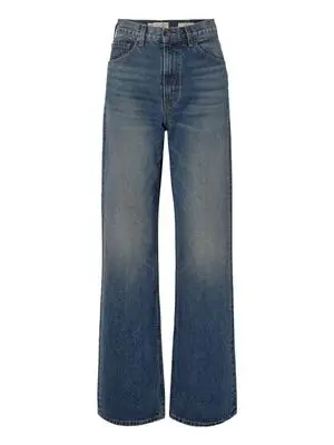 NILI LOTAN Nili Lotan Mitchell Denim Trousers With Belt Loops