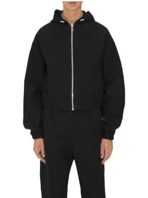 Bottega Veneta Zipper Casual Jacket - Black