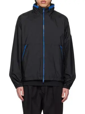 Moncler High-neck Zip-up Jacket - Black