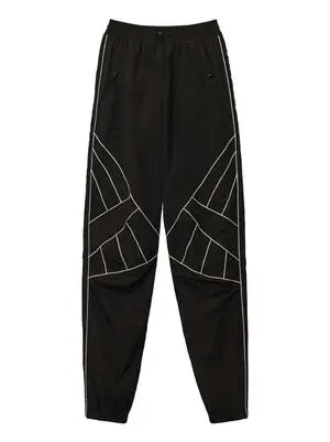 Alexander Wang Pipe-trim Drawcord Track Pants - Black