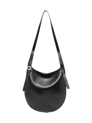 Coperni Logo Printed Shoulder Bag - Black