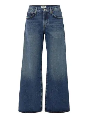 AGOLDE Wide-leg Denim Trousers - Blue
