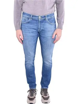 DONDUP Slim Fit Five-pocket Jeans - Blue