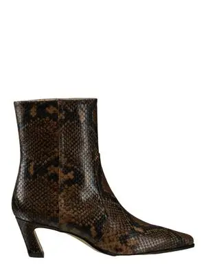 STUART WEITZMAN Stassi Zip Bootie 50 - Espresso