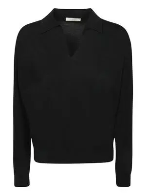 Incotex Collared Knitwear - Black