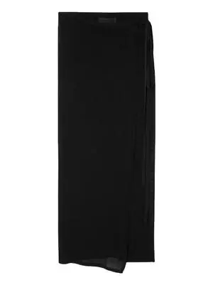 THE FRANKIE SHOP The Frankie Shop Alsen Knitted Midi Wrap Skirt