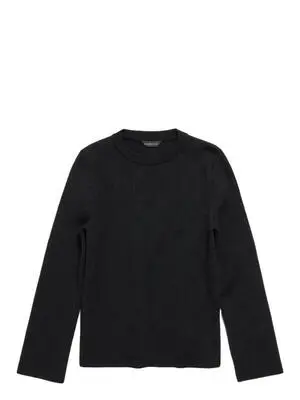 Balenciaga Long-sleeve Knit Sweater - Black