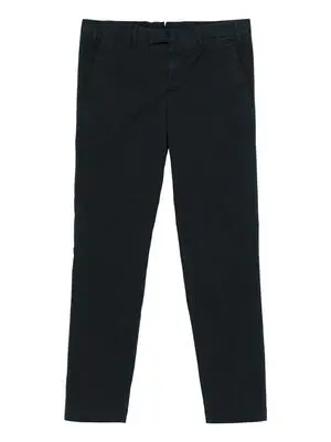 PT TORINO Pleated Zipper Casual Pants - Black