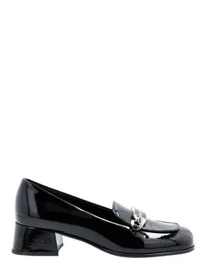 MIU MIU Miu Miu Logo Detail Loafers