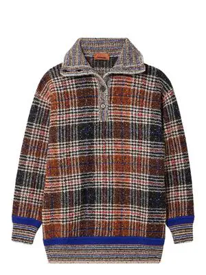 Missoni Checked Knitted Tunic - Multicolor