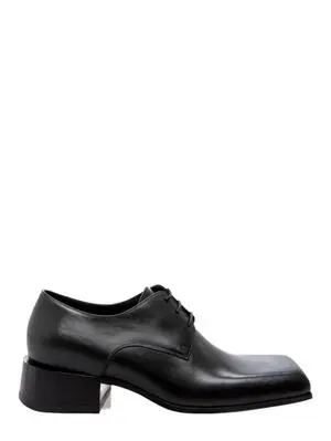 Balenciaga Work Derby Shoes - Black